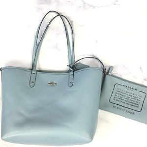 Coach | Bags | Coach Reversible Purse And Pouch | Poshmark